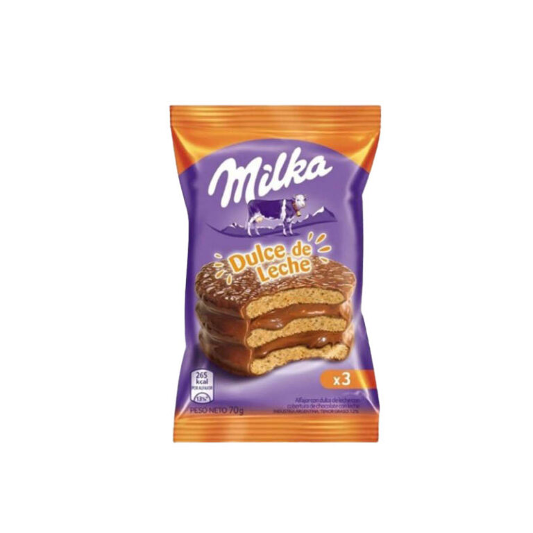 Alfajor Milka Triple Dulce De Leche X 70 Gr - SuperUno