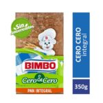 Pan Bimbo Integral Cero & Cero X 350 Gr - SuperUno