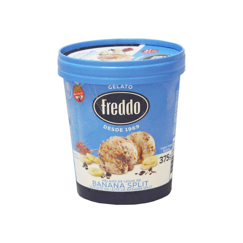 Helado Freddo Banana Split X 375 Gr - SuperUno
