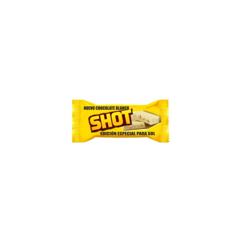 Chocolate Shot Blanco Con Mani X 35 Gr - SuperUno